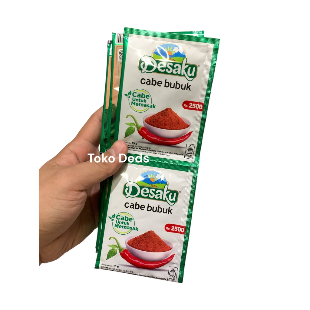 Jual DESAKU CABE BUBUK 1RENCENG 10SACHET | Shopee Indonesia