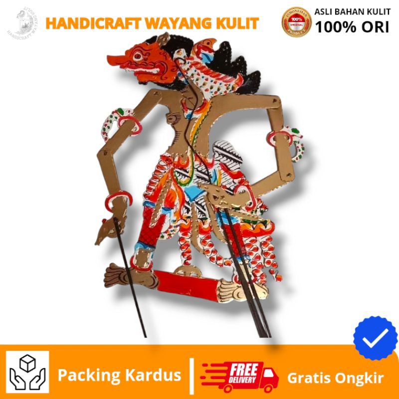 Jual wayang kulit sapi tebal DURSASANA | Shopee Indonesia