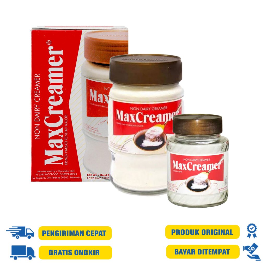 Jual MAX CREAMER (non dairy creamer) 500 | 280 | 450 GR | Shopee Indonesia