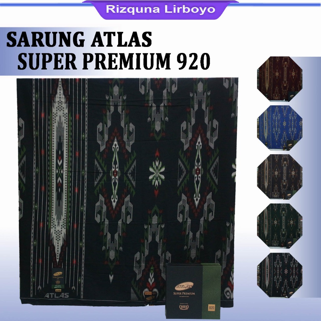 Jual Sarung ATLAS SUPER PREMIUM 920 GOLD Original Motif Terbaru ...