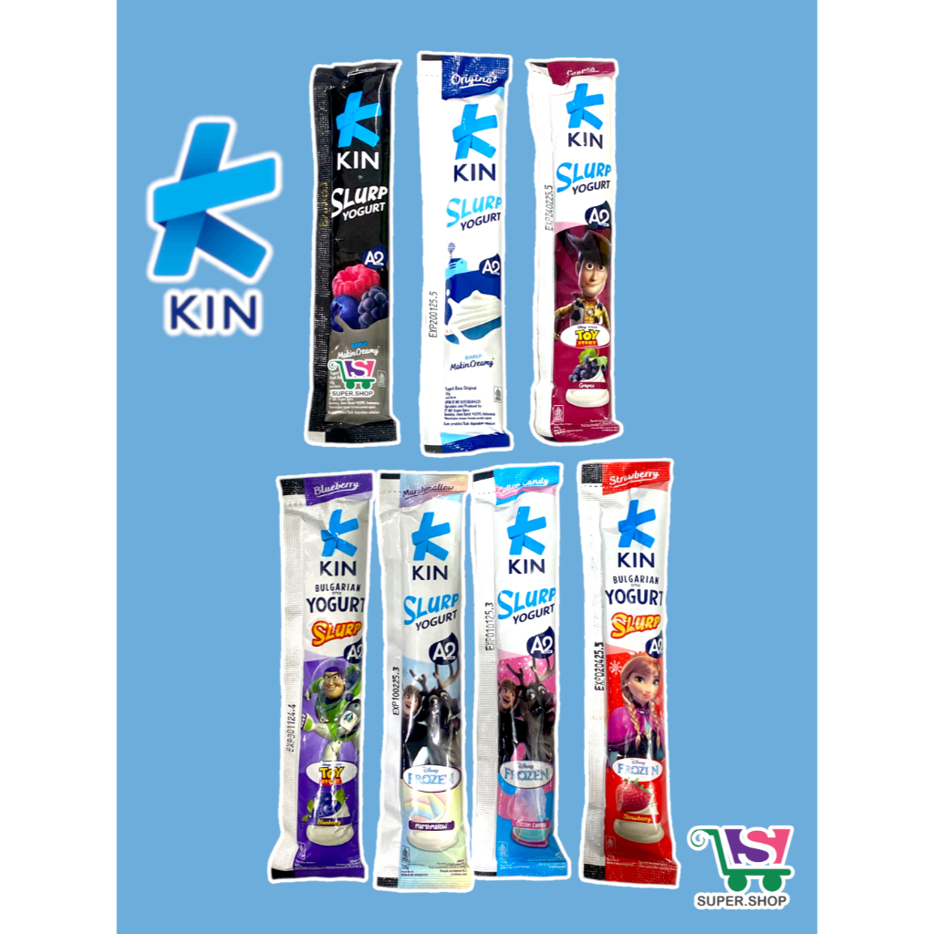 Jual Kin Slurp Yogurt / Yoghurt Creamy Stick 45 Gram | Shopee Indonesia