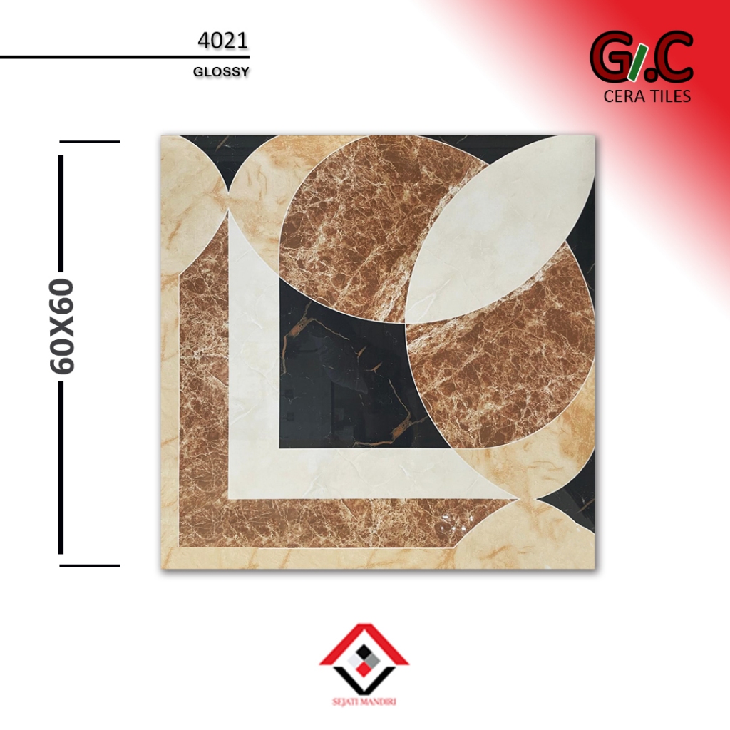 Jual granit 60x60 motif marmer mozaik 3D - gc cera tiles 4021 | Shopee ...