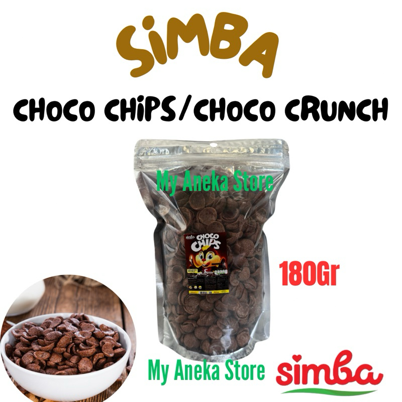 Jual SIMBA 180GR Choco Chips / Choco Crunch / Coco Simba Bulky Richeese ...
