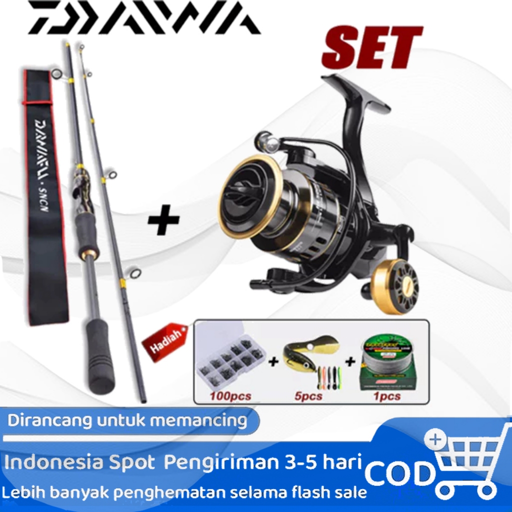 Jual Joran Pancing Set Dengan Bahan Serat Karbon 1.6M/1.8M/2.1M/2.4M Joran Pancing Carbon ...