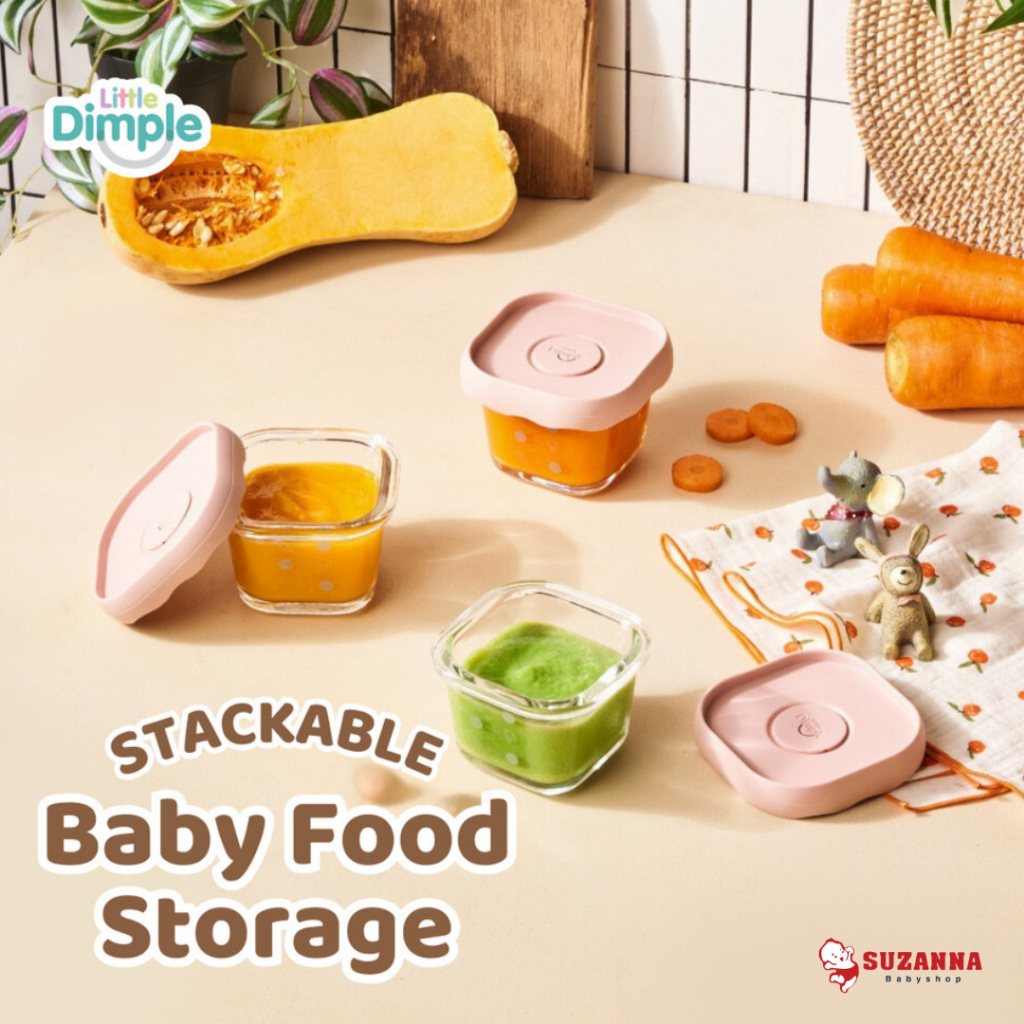 Jual Little Dimple FC-823 Stackable Baby Food Storage - Penyimpanan ...