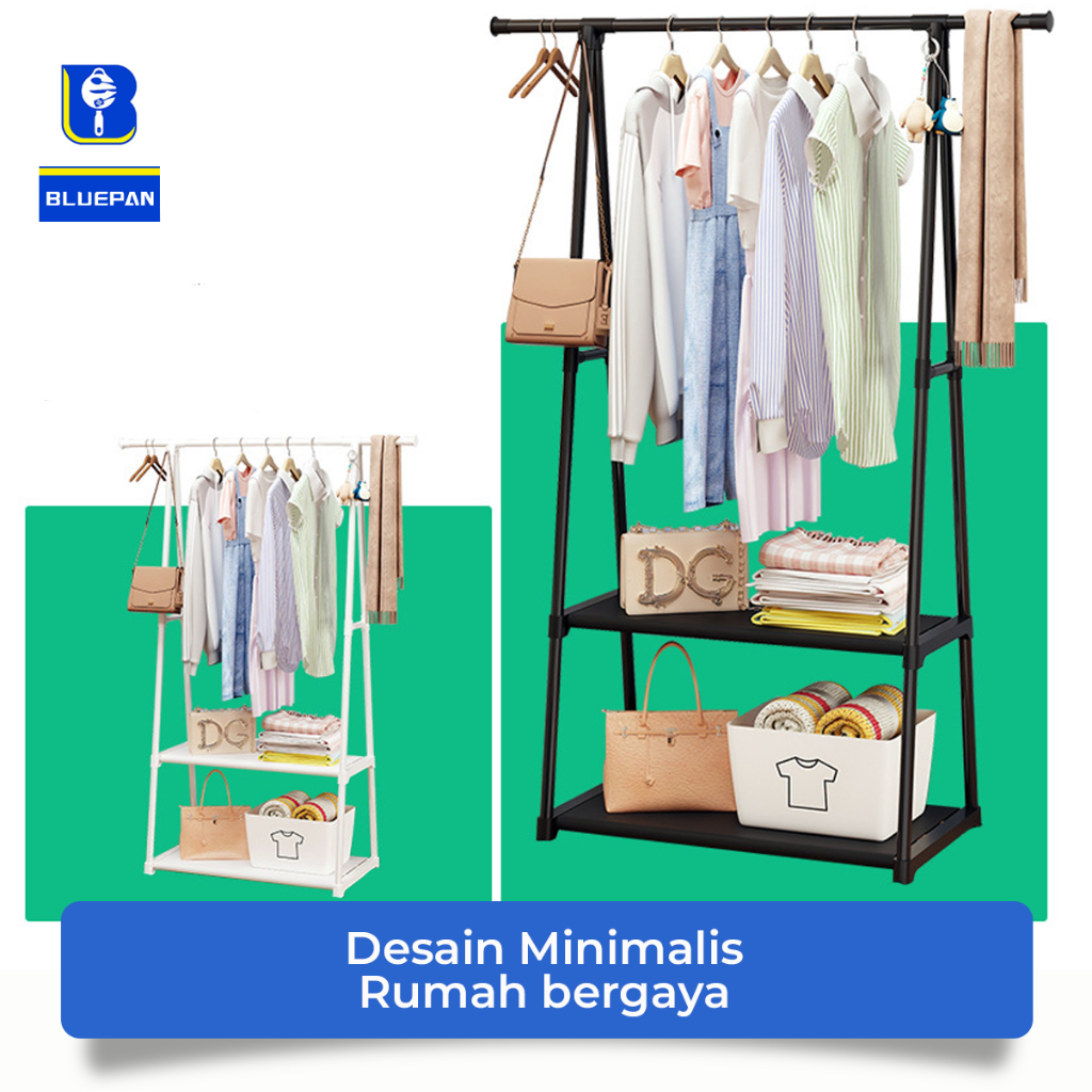 Jual Triangle Stand hanger baju Rak baju Gantungan pakain Rak gantungan ...
