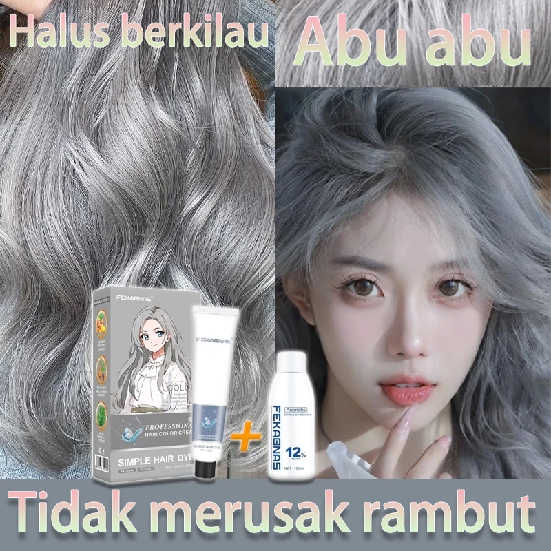Jual 【Ready stock】FEKAGNAS cat rambut Abu-abu*200ml,Bahan terbaru,Bahan ...