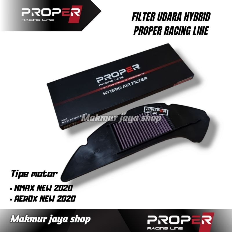 Jual Proper Racing Line Filter Udara HYBRID Yamaha New Nmax 2020 ...
