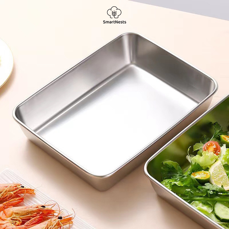 Jual Nampan Stainless Steel / Nampan Baki Stainless Steel / Nampan ...