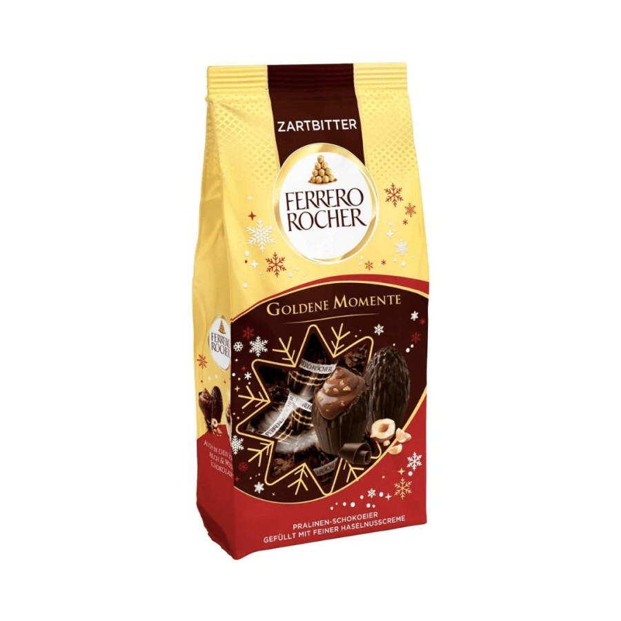 Jual Ferrero Rocher Golden Moments Dark Chocolate 90g Christmas Special ...