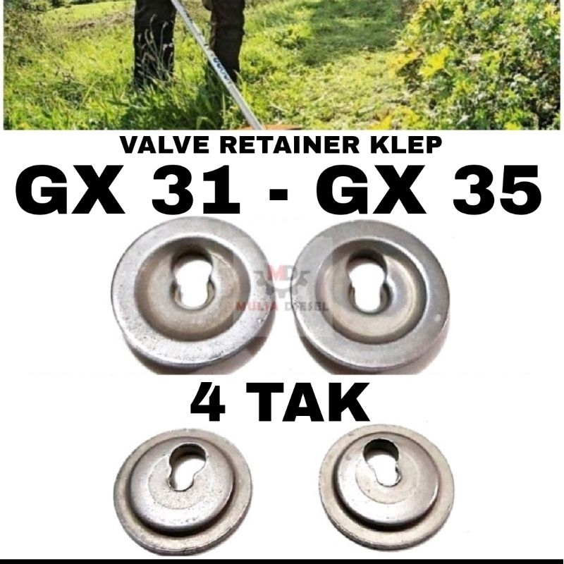 Jual Topi Kuku Piring Klep Valve Retainer Mesin Potong Rumput Pari ...