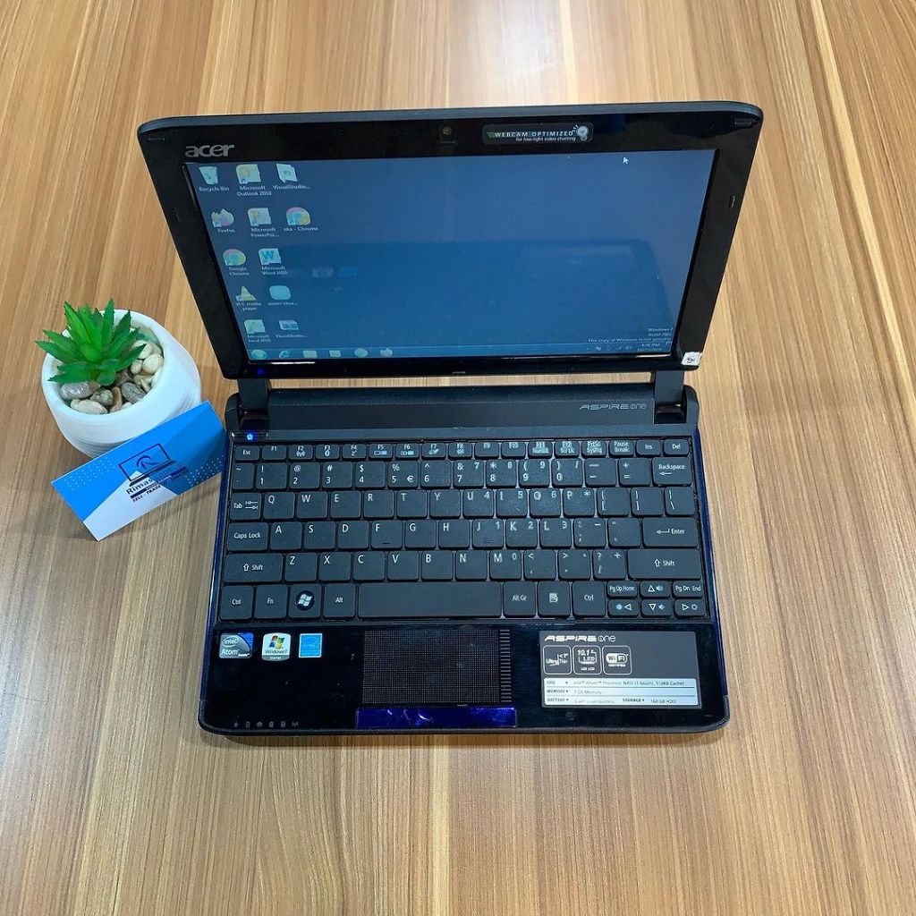 Jual ACER ASPIRE ONE NOTEBOOK INTEL ATOM RAM 1GB HDD 160GB SECOND/BEKAS ...