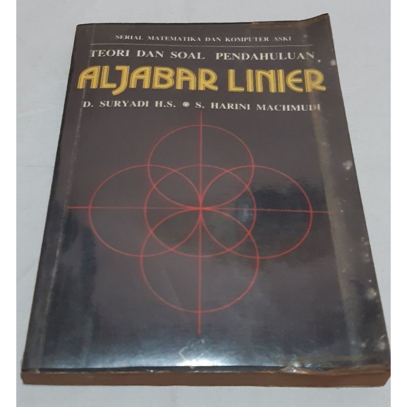 Jual Buku Judul Aljabar Linear (Teori dan Soal Pendahuluan) | Shopee ...