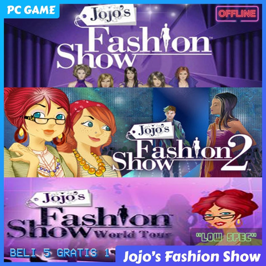 Jual Jojos Fashion Show Lengkap Koleksi Jojo Fashion Show Game PC | Shopee Indonesia