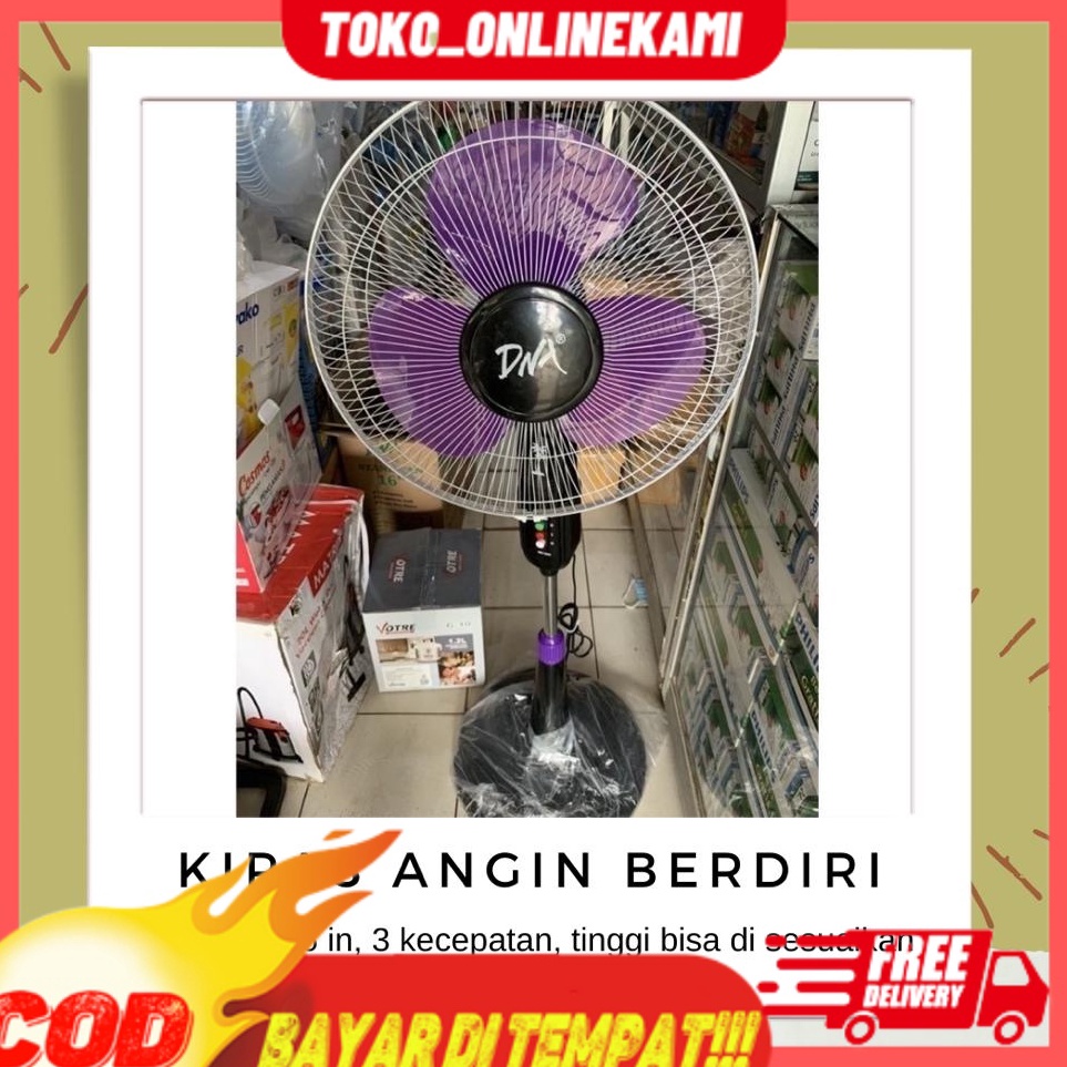 Jual Update Ekonomis kipas angin berdiri 16in Stand fan kaki bulatKipas ...