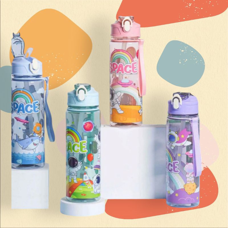 Jual Botol Air Minum Anak Karakter / Botol Minum Space Astronot/Botol ...