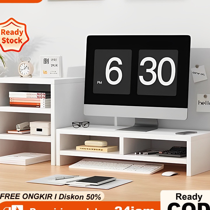 Jual Stand Monitor Rak Monitor Desktop Dudukan Komputer | Shopee Indonesia