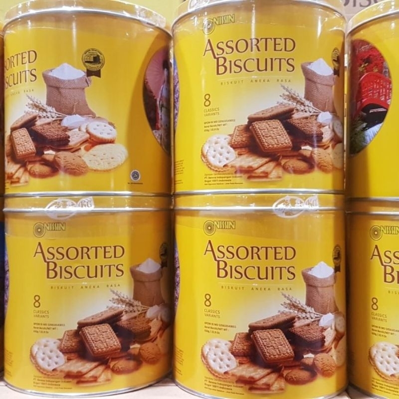 Jual NISSIN ASSORTED BISCUIT KALENG 650 GR EXP 2025 BULAN 6 | Shopee ...