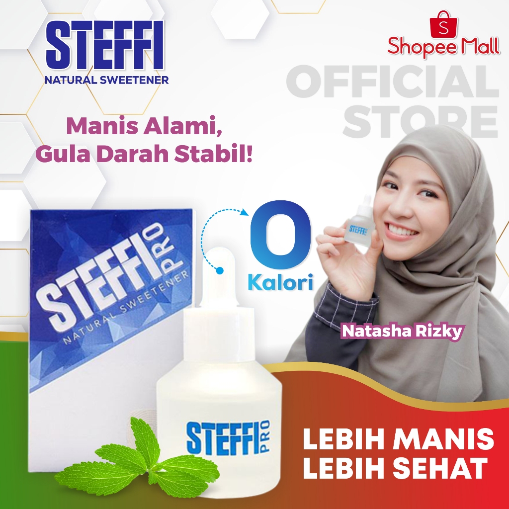 Jual STEFFI PRO - Stevia Tetes 30ml Pemanis Alami Pengganti Gula 0 ...