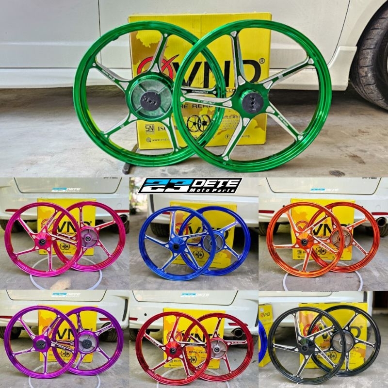 Jual velg Racing VND AK55 model enkei yamaha Fiz R & Jupiter Z tromol ...