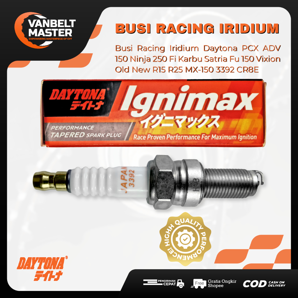 Jual Busi Racing Vario Satria FU Vixion Old New Ninja 250 Fi Karbu Jupiter MX Thunder 125 PCX ...