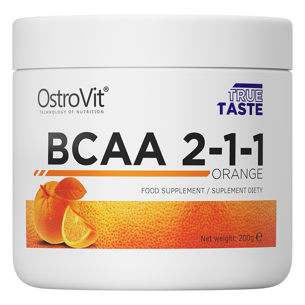 Jual OstroVit BCAA Powder 2-1-1 200g 20 Serving Bubuk Serbuk Leucine ...