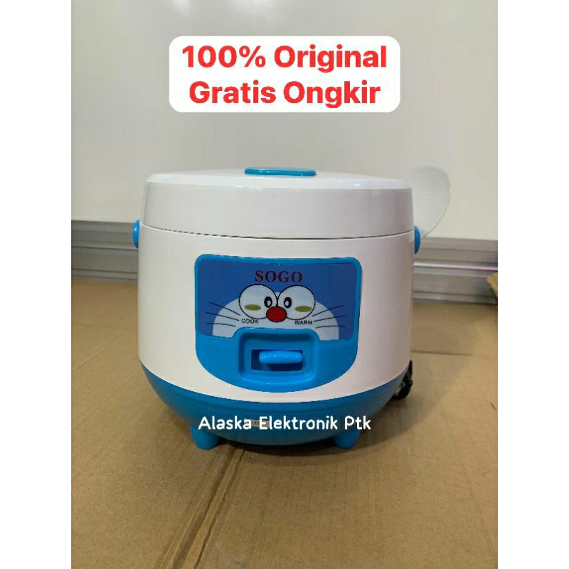 Jual Magicom Mini Sogo 1,2Liter/Magicom Kecil Doraemon 1,2Liter/Rice ...