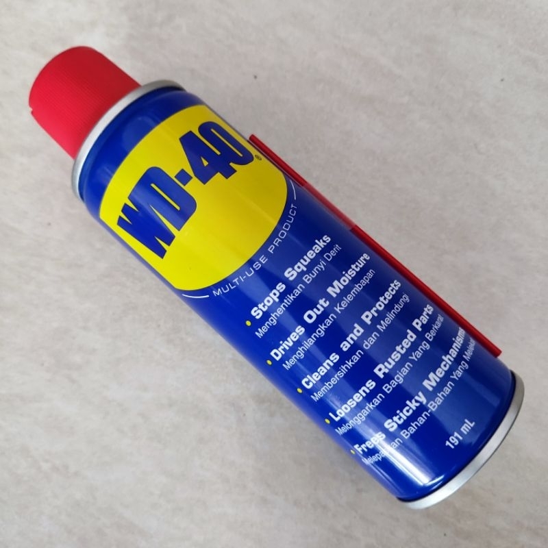 Jual Pelumas Anti Karat WD40 WD 40 191ml 191 ml | Shopee Indonesia
