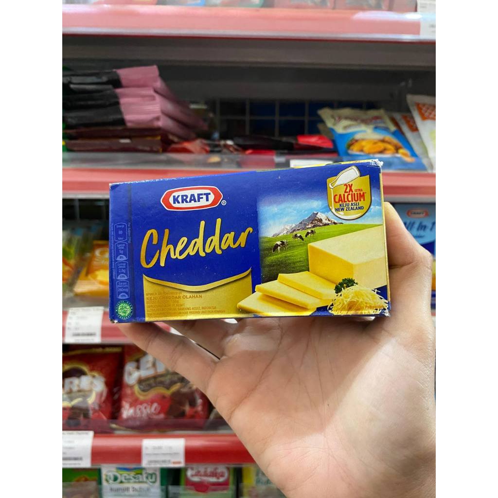 Jual Kraft Keju Cheddar Box 150g | Shopee Indonesia