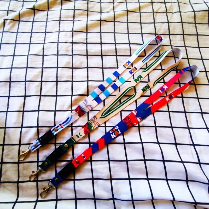 Jual Lanyard Tali Id Card Name Tag Kereta Api Indonesia Vintage RnB WnB ...