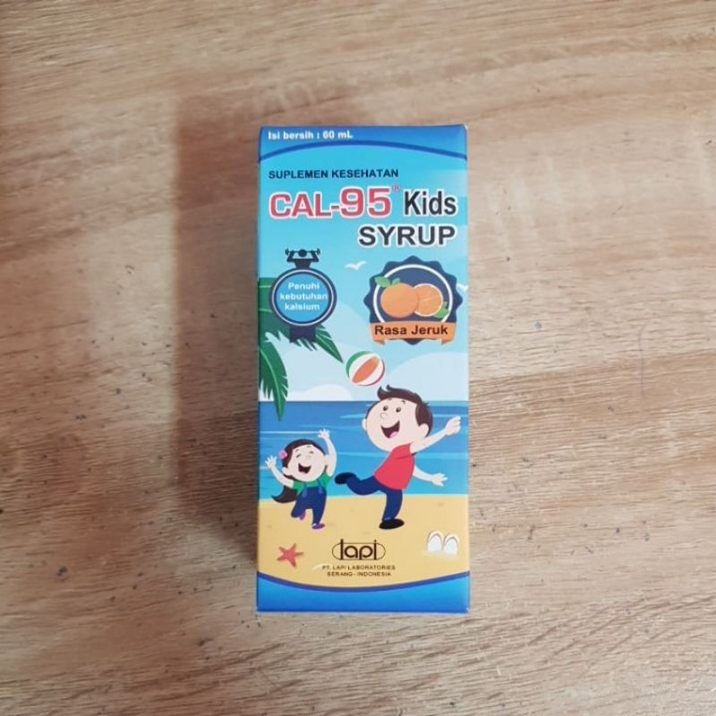 Jual CAL-95 KIDS SYRUP BOTOL 60 ML | Shopee Indonesia