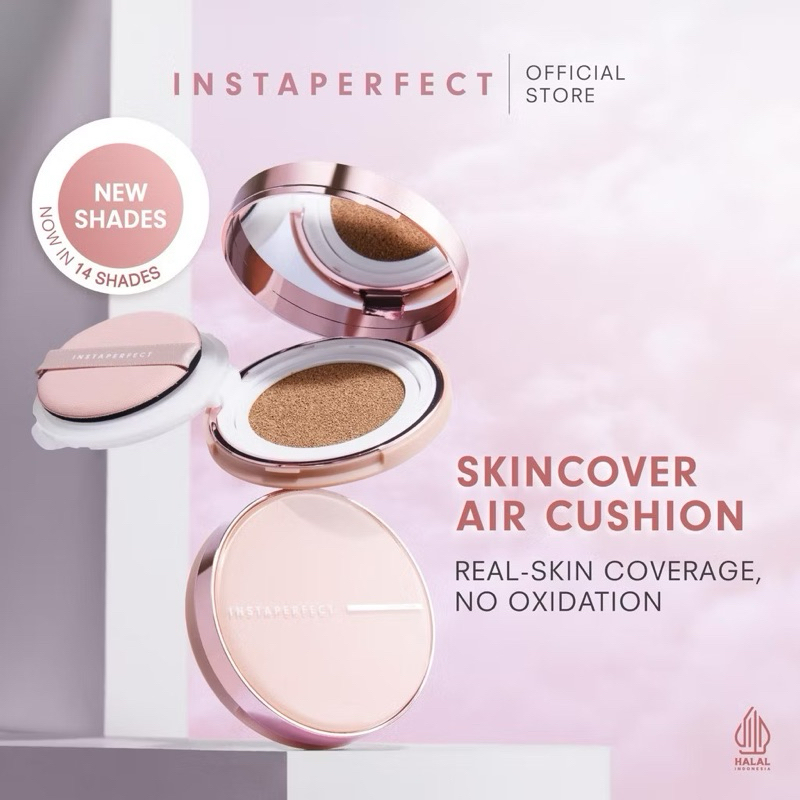Jual [Full Size] Instaperfect Skincover Air Cushion SPF 50++++ 11g ...