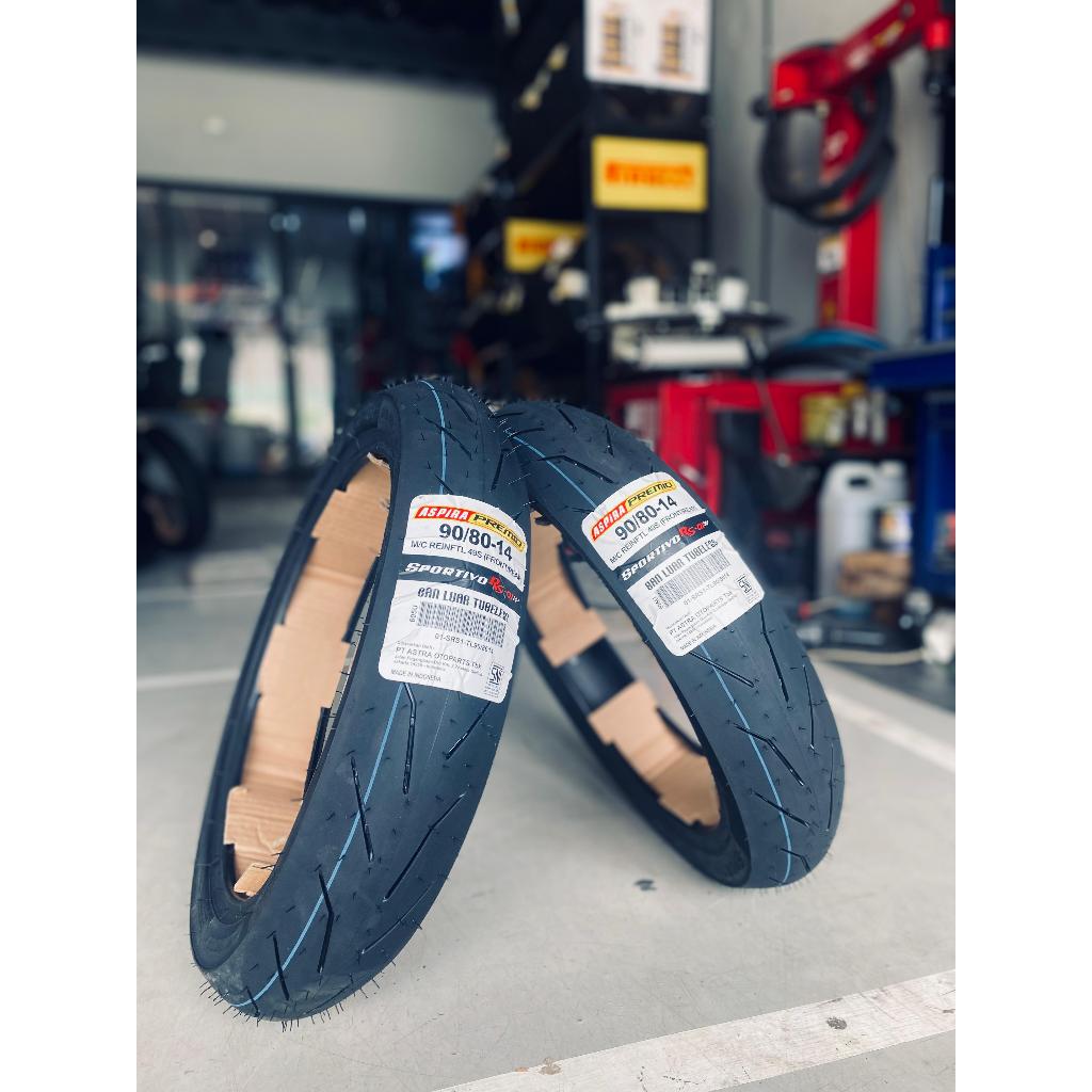 Jual BAN ASPIRA PREMIO SPORTIVO RS01 UKURAN 90 80 14 SOFT COMPOUND SPORTIVO RS-01 BAN BALAP ...