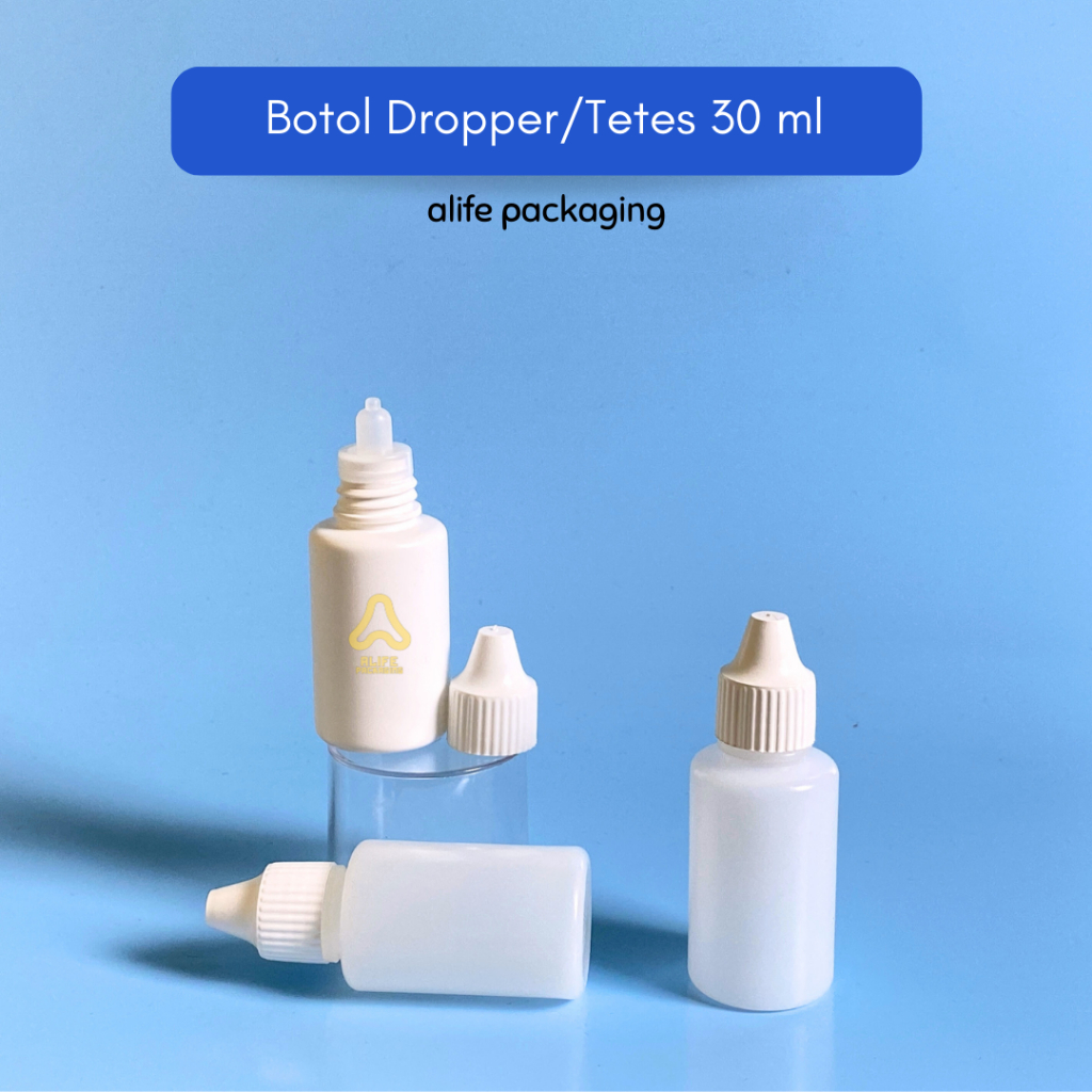 Jual Botol Tetes 30 ml | Botol Plastik Dropper 30 ml | Botol 30 ml ...