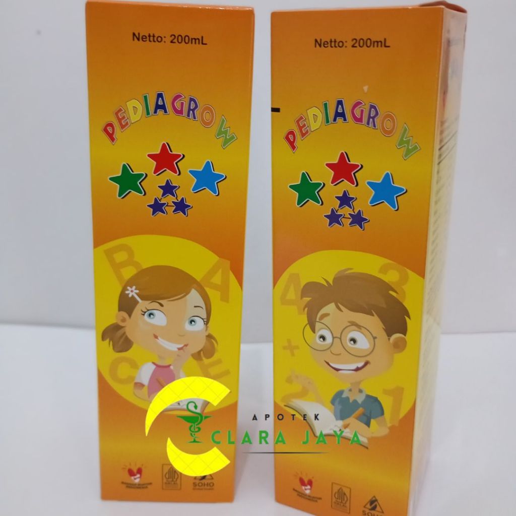 Jual PEDIAGROW SYRUP ISI 200 ML BOTOL | Shopee Indonesia