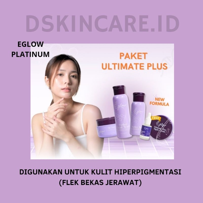 Jual Eglow platinum ultimate series free serum | Shopee Indonesia