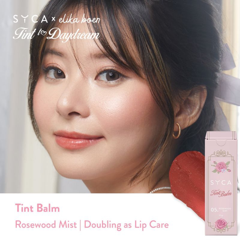 Jual SYCA Tint Balm x Elika Boen - Soft Shell / Coral Sand / Plum Lagoon / Coconut Shores ...