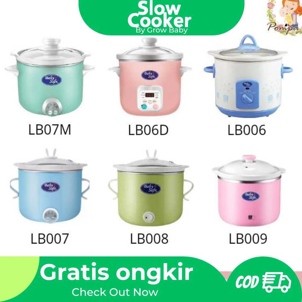 Jual Baby Safe Slow Cooker MPASI Digtal Peralatan Makan Bayi Praktis ...