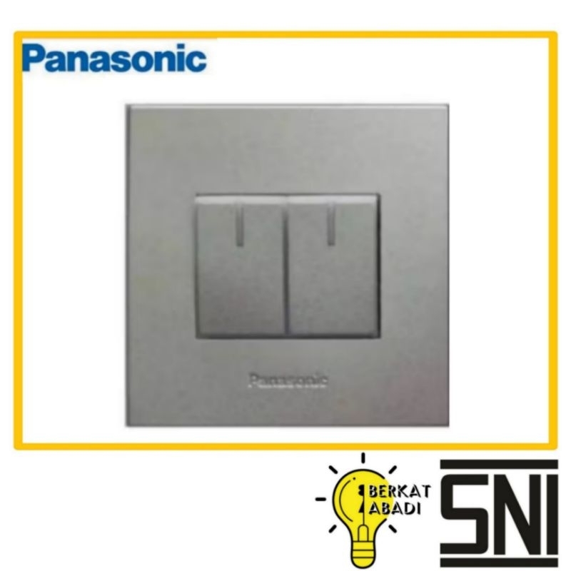 Jual Panasonic Saklar Seri Silver Style E | Shopee Indonesia