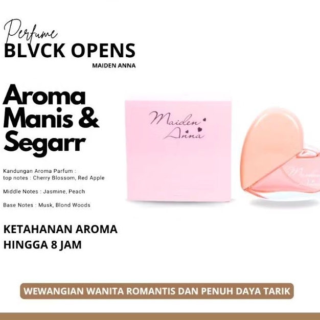 Jual MAIDEN ANNA LOVE EDP PAEFUM WANITA | Shopee Indonesia