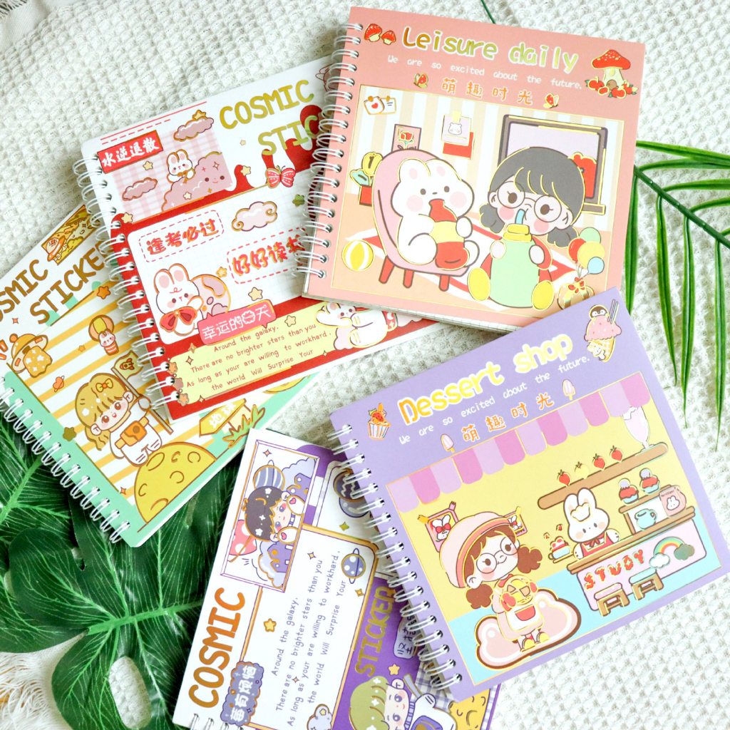 Jual BUKU DIARY JOURNALING BINDER LEBAR ISI 80 LEMBAR MOTIF ANAK LAKI ...
