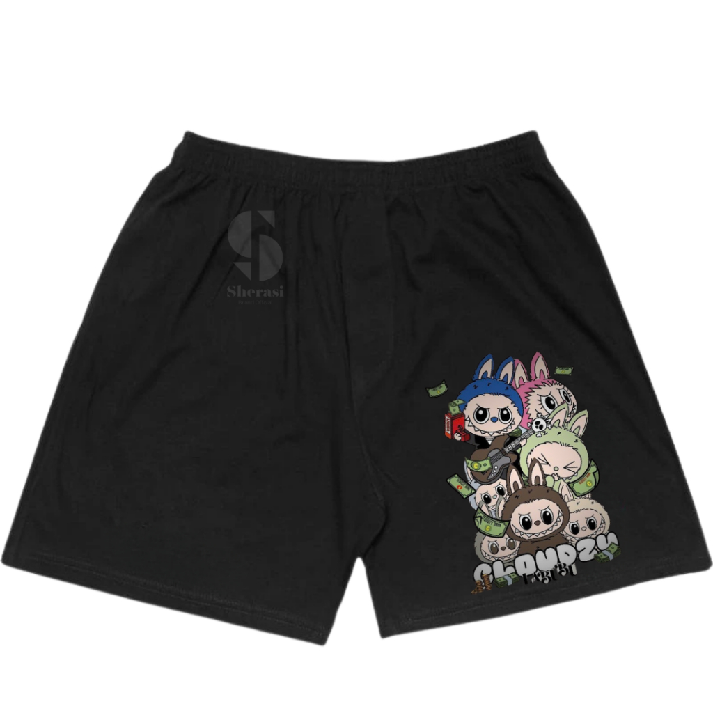 Jual LABUBU PANTS CELANA PENDEK || BOXER LABUBU || LABUBU POPMART ...