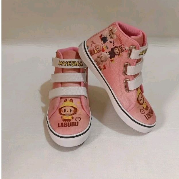 Jual ADS - Sepatu anak karakter LABUBU terbaru | Free cetak nama & foto ...