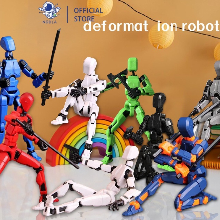 Jual Hadir Terheboh NODIA Dummy Cetak 3D Lucky 13 Mainan Rakitan DIY ...