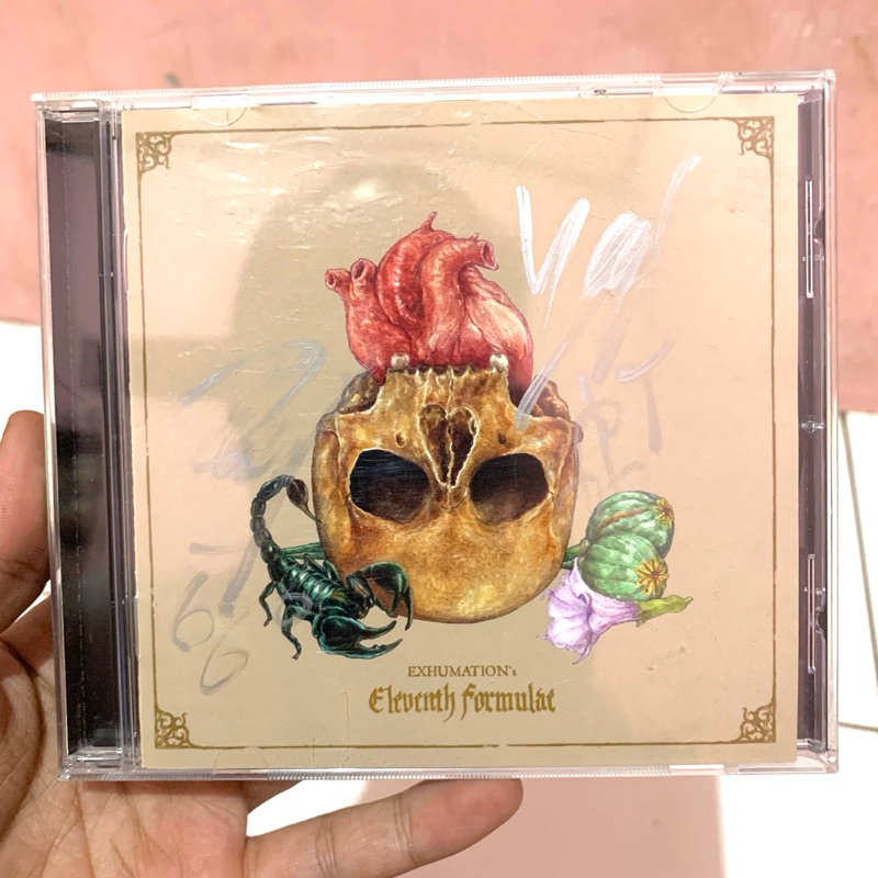 Jual CD Exhumation - Eleventh Formulae + Signature Bones & Ghoul ...