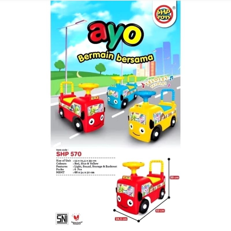 Jual SHP 570 AYO BUS | Shopee Indonesia