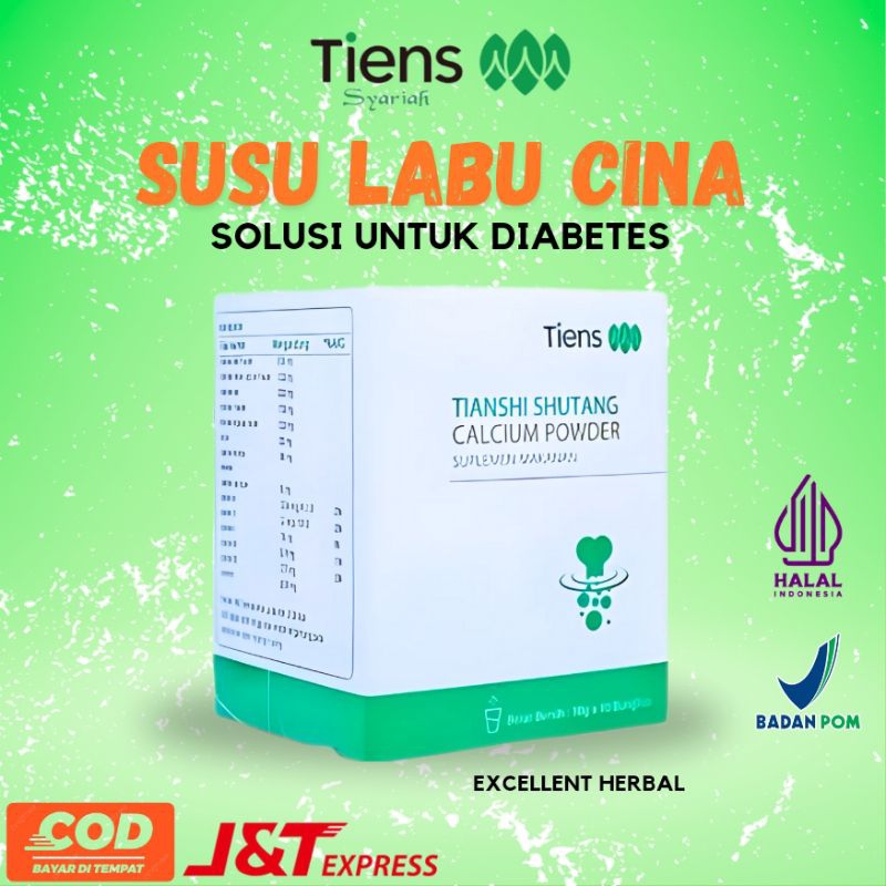 Jual Best Seller! Susu Labu Cina Tiens – Susu Herbal untuk Diabetes ...