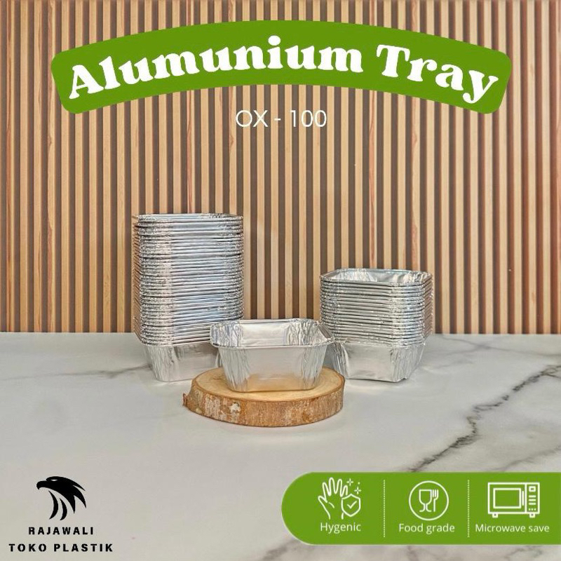 Jual [HARGA PER PCS] ALUMUNIUM FOIL TRAY OX -100 CUP MAKARONI SCHOTEL PASTA LASAGNA SPAGETTI ...
