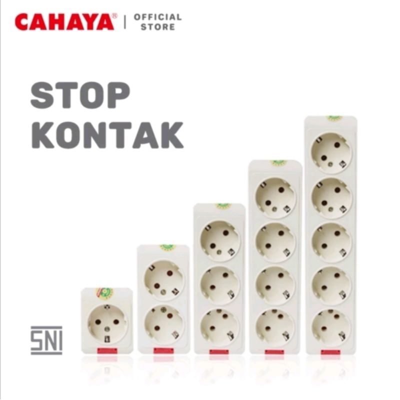 Jual Stop Kon tak Terminal 3 Lubang 4 lubang 5 Lubang Tanpa kabel SNI ...