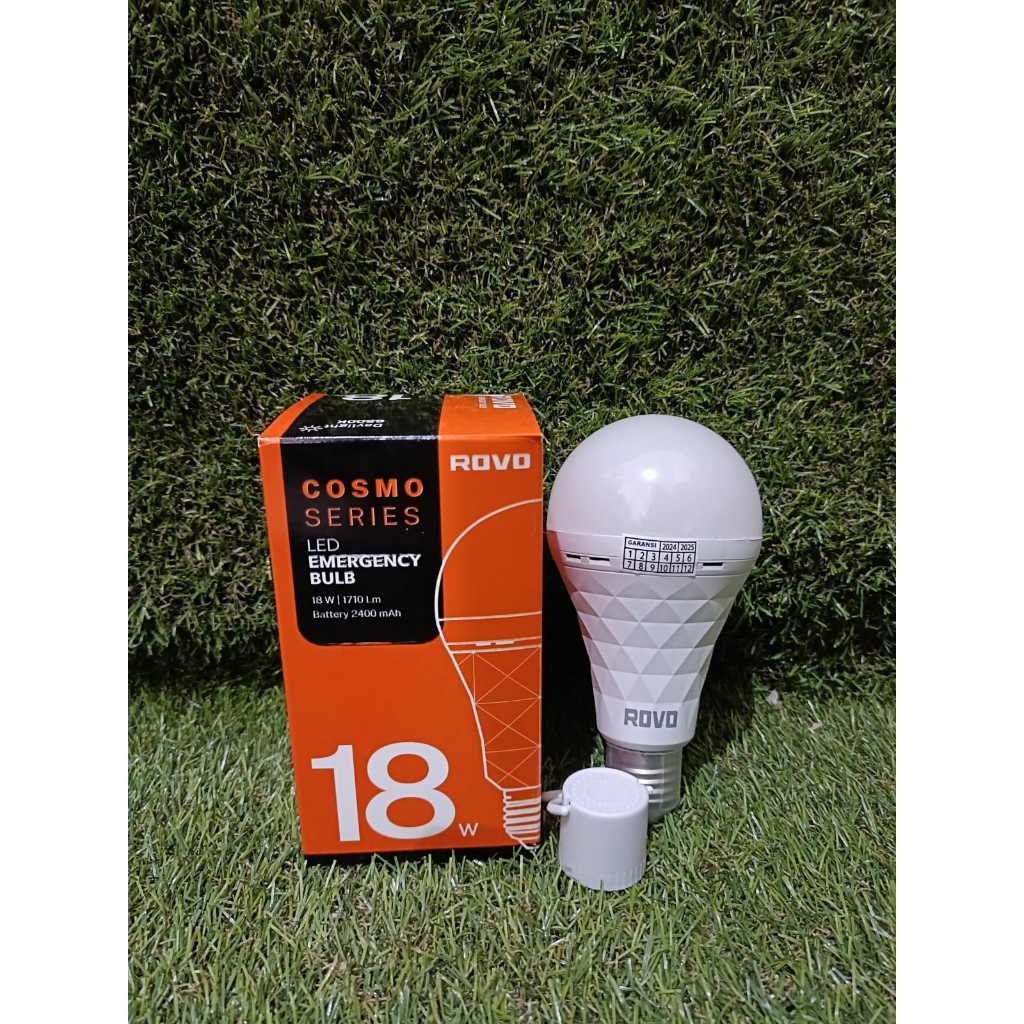 Jual lampu emergency ROVO cosmo Series 18 watt smart chip dan SNI | Shopee Indonesia